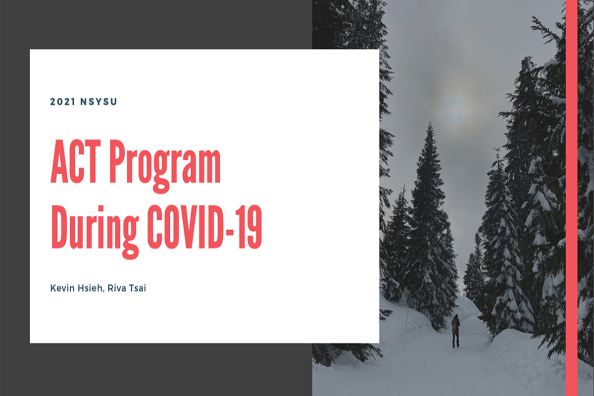 【ACT】Seniors’ Navigation of the ACT Global Program - College of ...